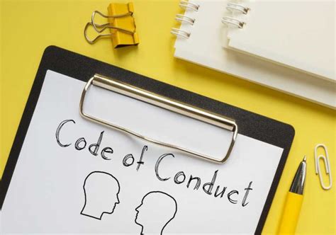 Code Of Conduct Arti Manfaat Komponen Dan Contohnya