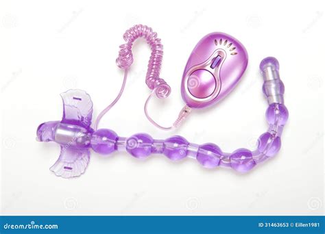 Sex Toy Purple Butterfly Stock Image Image Of Female 31463653