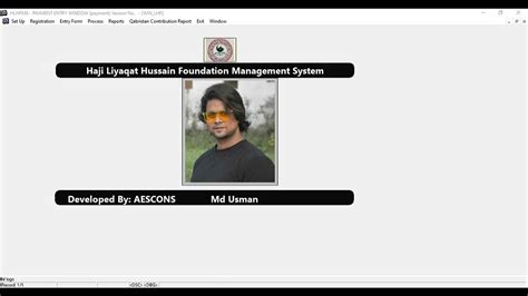 Hlhfms Part 5payment Entryoracle Forms And Reports 6i Based Projecttechnical Aashique Youtube
