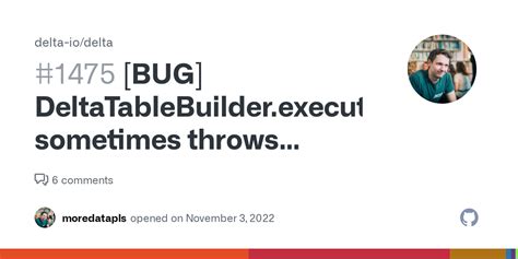 Bug Deltatablebuilderexecute Sometimes Throws Could Not Find Active Sparksession · Issue