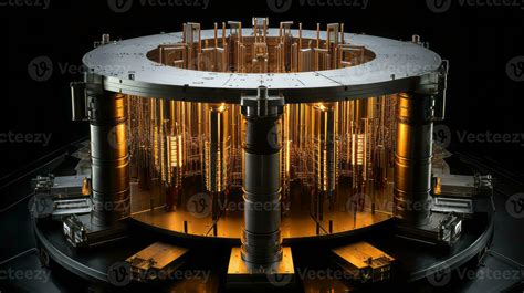 Nuclear Reactor Core With Fuel Rods In Place Generative Ai 30463363
