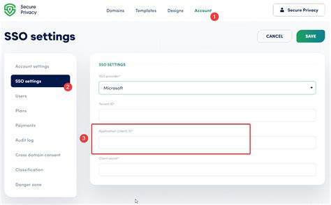 Single Sign On SSO Configuration Integration With Microsoft Entra ID