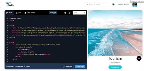 webdevelopment html frontenddevelopment webdesign portfolio… rohith a m