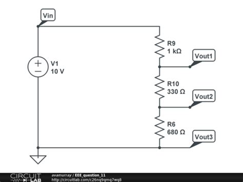 EEE Question 11 CircuitLab EEE Question 11 CircuitLab