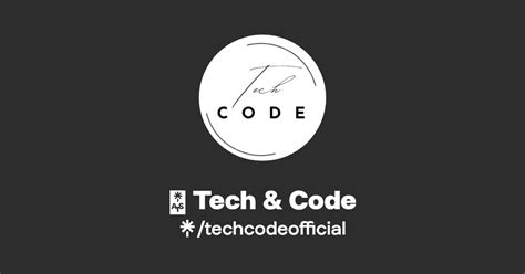 👋 Tech And Code Instagram Linktree