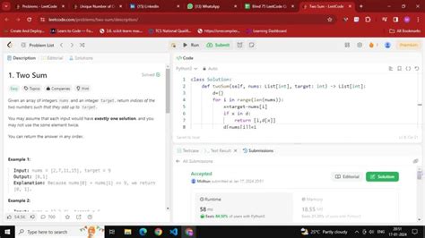 Midhun C On Linkedin Geeksforgeeks Leetcode 100daysofcodechallenge Dsachallenge Dsainpython