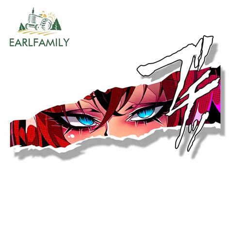Earlfamily Gyaru Rias Gremory Fanart Car Sticker Anime Sketch Waifu