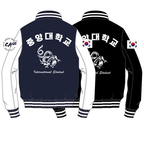 Chung Ang University Varsity Jacket A Cha Korea