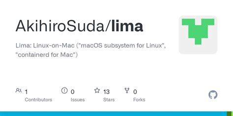 Lima Linux On Mac Macos Subsystem For Linux Containerd For Mac
