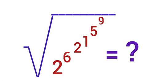 Japanesenice Exponential Square Root Simplificationmath Olympiad