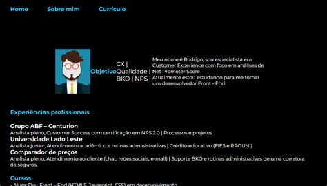 Dúvida Como Alinhar A Imagem Com O Texto Lado A Lado Html E Css Cabeçalho Footer E