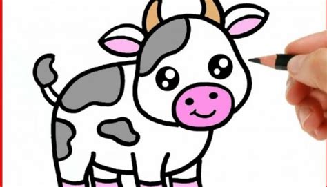 عکس گاو نقاشی کودک
