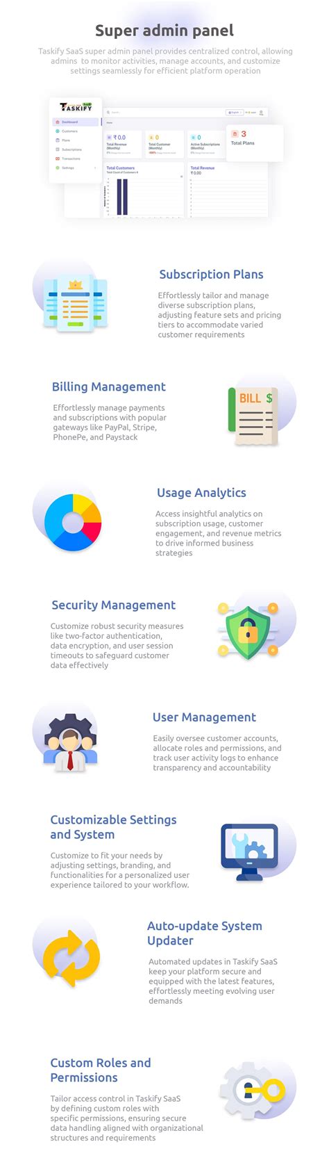 taskify saas project management system in laravel code market