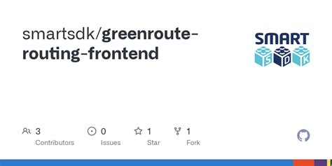GitHub Smartsdk Greenroute Routing Frontend