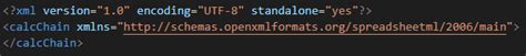 How To Open SpreadsheetDocument Without Calcchain Xml Dotnet Open XML SDK Discussion