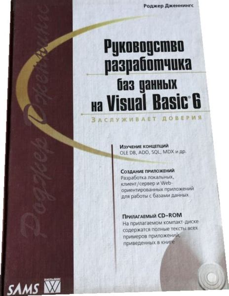 Руководство разработчика баз данных на Visual Basic 6 купить с