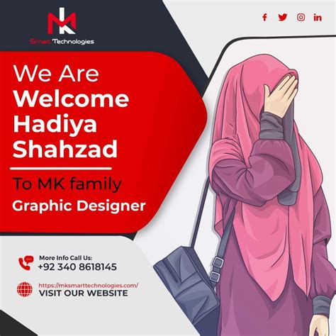 Mk Smart Technologies On Linkedin Newhires Mkteam Graphicdesigner