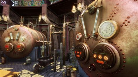 Steampunk Engine Turn