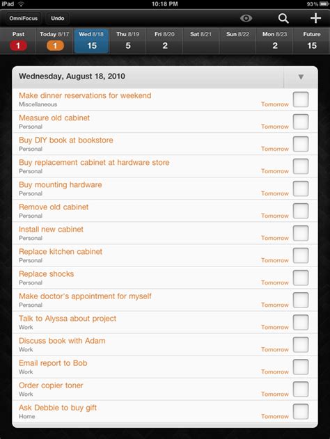 Omnifocus For Ipad 102 Macworld