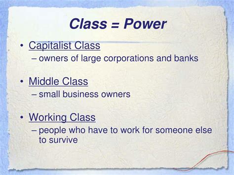 Ppt Unit 5 Class And Capitalism Powerpoint Presentation Free