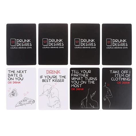 Drunk Game Card Deck Couple Sex Game Playing Card