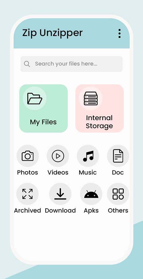 Zip Unzip File Extractor Android Source Code By Elveeinfotech Codester
