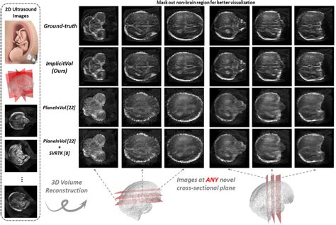 Visualization Of 3d Reconstruction From Volume Sampled Testing Images