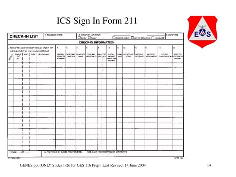 Ics Form Fillable Printable Forms Free Online