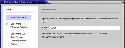 To Identify And Link User Types Between Servers Sun Java System Identity Synchronization For
