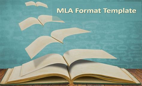 MLA Format Template The Structure Of Academic Papers Wr1ter