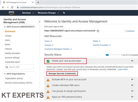 Manage Aws Account Using Through Windows Cli In Aws Ktexperts
