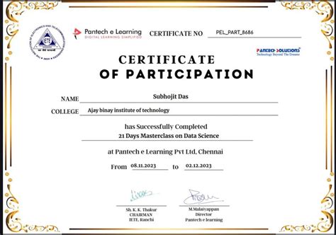 Subhojit Das On Linkedin Pantechelearning