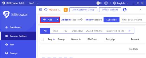 setting up a proxy in the bitbrowser