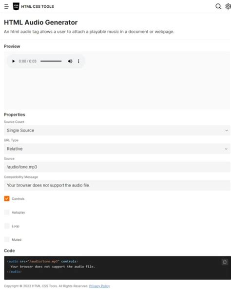 Html Css Tools 網頁常用的 Html 及 Css 語法產生器 It上菜