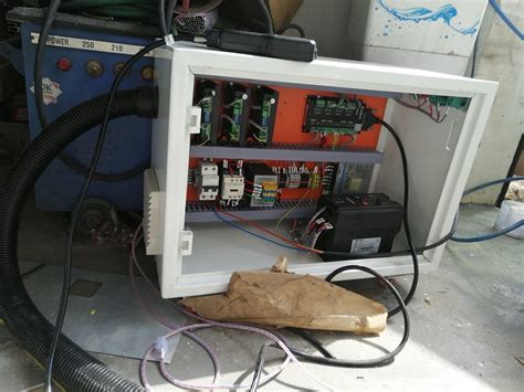 Three Phase V CNC Wood Curving Router Machine Control Panel With Stepper Drive Upto