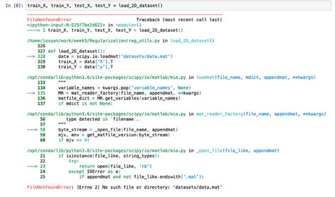 week 1 regularization assignment unable to load the data improving