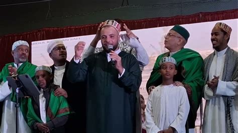 المنشد الحاج خالد الاطير مع الجالية الهررية في احتفال المولد في مالبورن