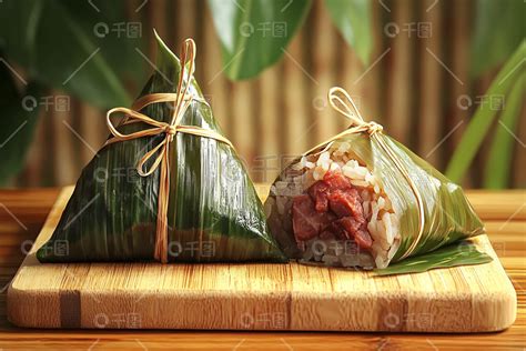 粽子ai数字艺术 粽子简约风端午节粽子竹叶木砧板自然清新场景商业照片 Ai图片免费下载png格式1344像素编号72386084 千图网