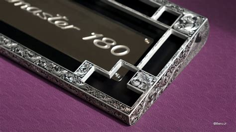 Hand Engraved Typemaster 180 Keyboard Benz Jr