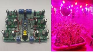 The LED Lighting System A Microcontroller And LED Drivers B LED Download Scientific Diagram