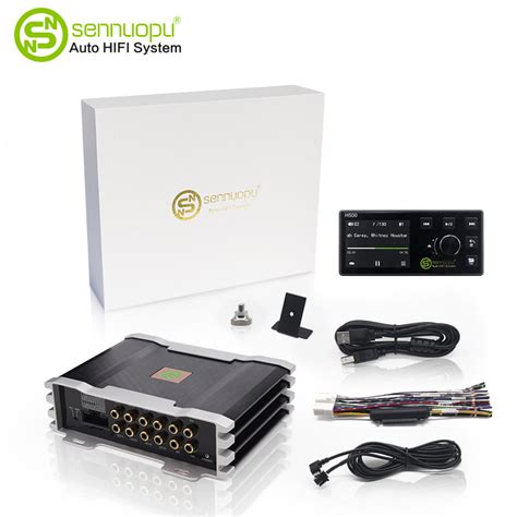 Sennuopu Dp X10b Plus Car Dsp Processor 4 Ch Amp 8 Ch Digital Sound Pr