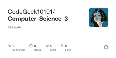 GitHub CodeGeek Computer Science Levels