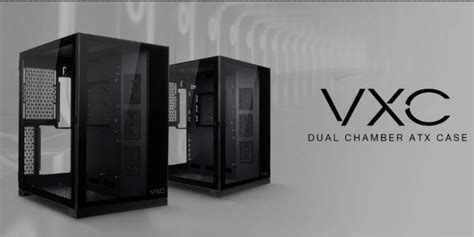 Tecware VXC ATX Dual Chamber Case Chassis Pc Computers Tech Parts Accessories Computer