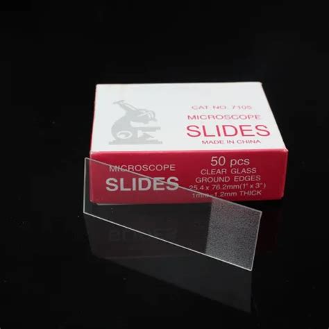 7105 Microscope Slides Single End Frosted One Side High Quality 7105 Microscope Slides Single