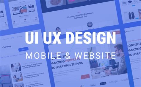 do website design ui ux design wireframe mobile app ui by