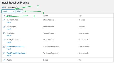 Demo Content Installation Smallest And Fastest Wordpress Theme Exs