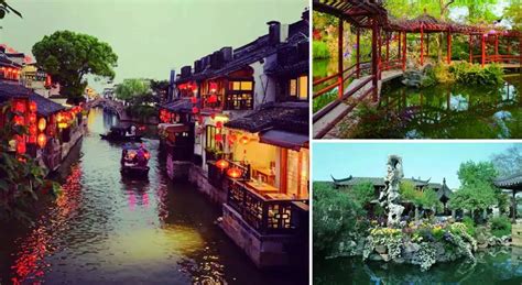 상하이 출발 수저우 고대도시 한산사 시탕수상도시 야경 1일 투어 일본어중국어영어 가이드 호텔 픽업 포함 Kkday