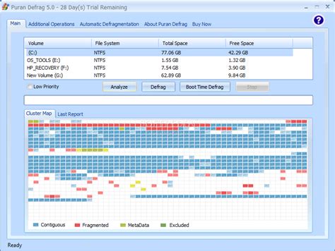 Pure Defragmentation