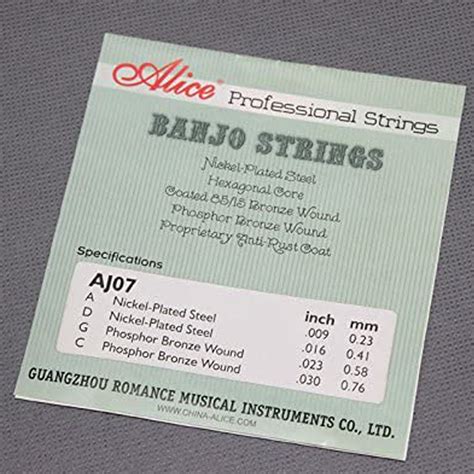 Banjo Strings Alice AJ07 Karu Music Center
