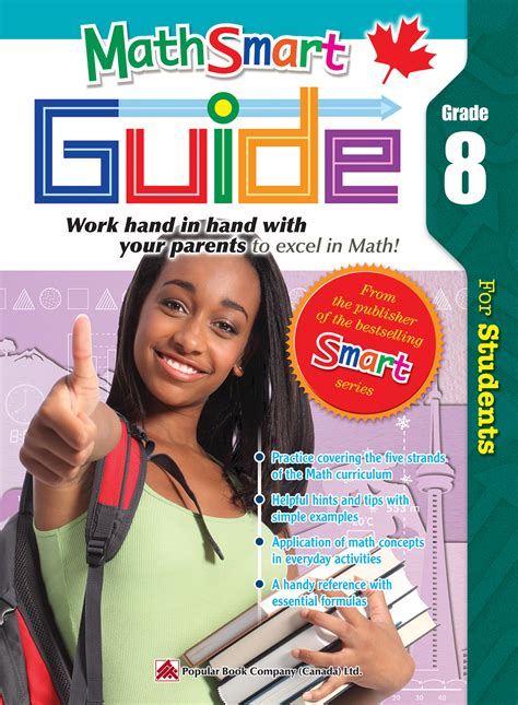 MathSmart Guide Grade 8 Student Workbook - Popular Book Company (Canada ...